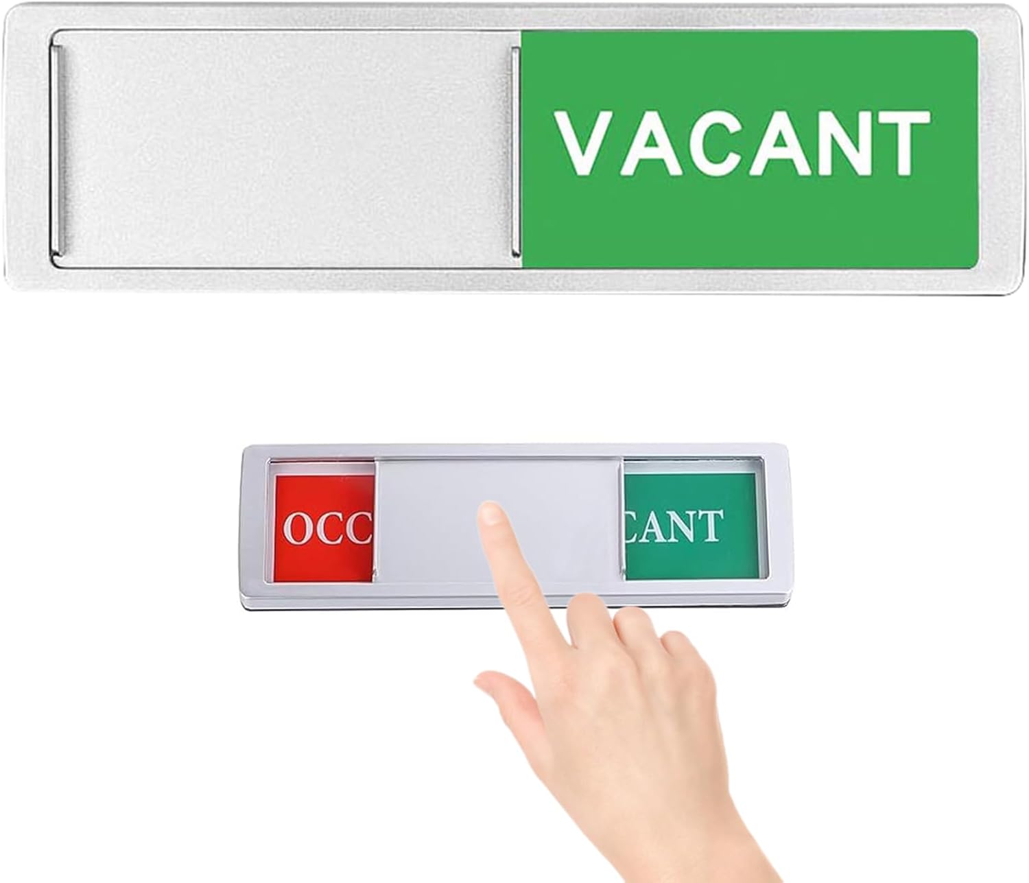 TYVOM 1PCS Vacant/Occupied Sliding Door Sign,Do Not Disturb Door Sign ...