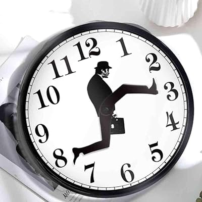 Amazon.com: Saycker Ministry of Silly Walks Clock, 10’‘ Comedy Creative ...
