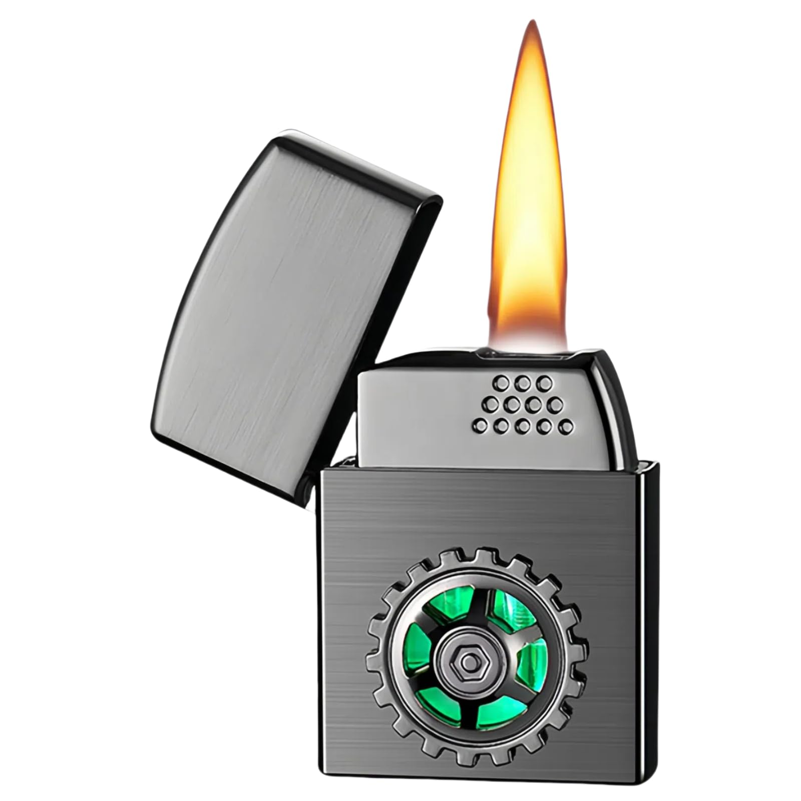 Amazon.com: NINSI Smart Butane Torch Lighter, Vintage Soft Flame ...