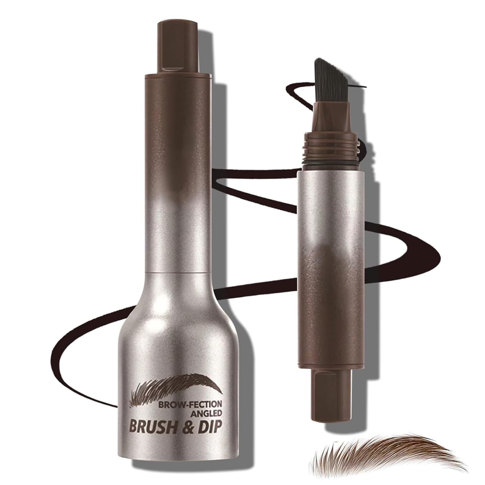 Amazon.com : Liquid Eyebrow Brush, Eyebrow Gel Pencil, Long Lasting ...