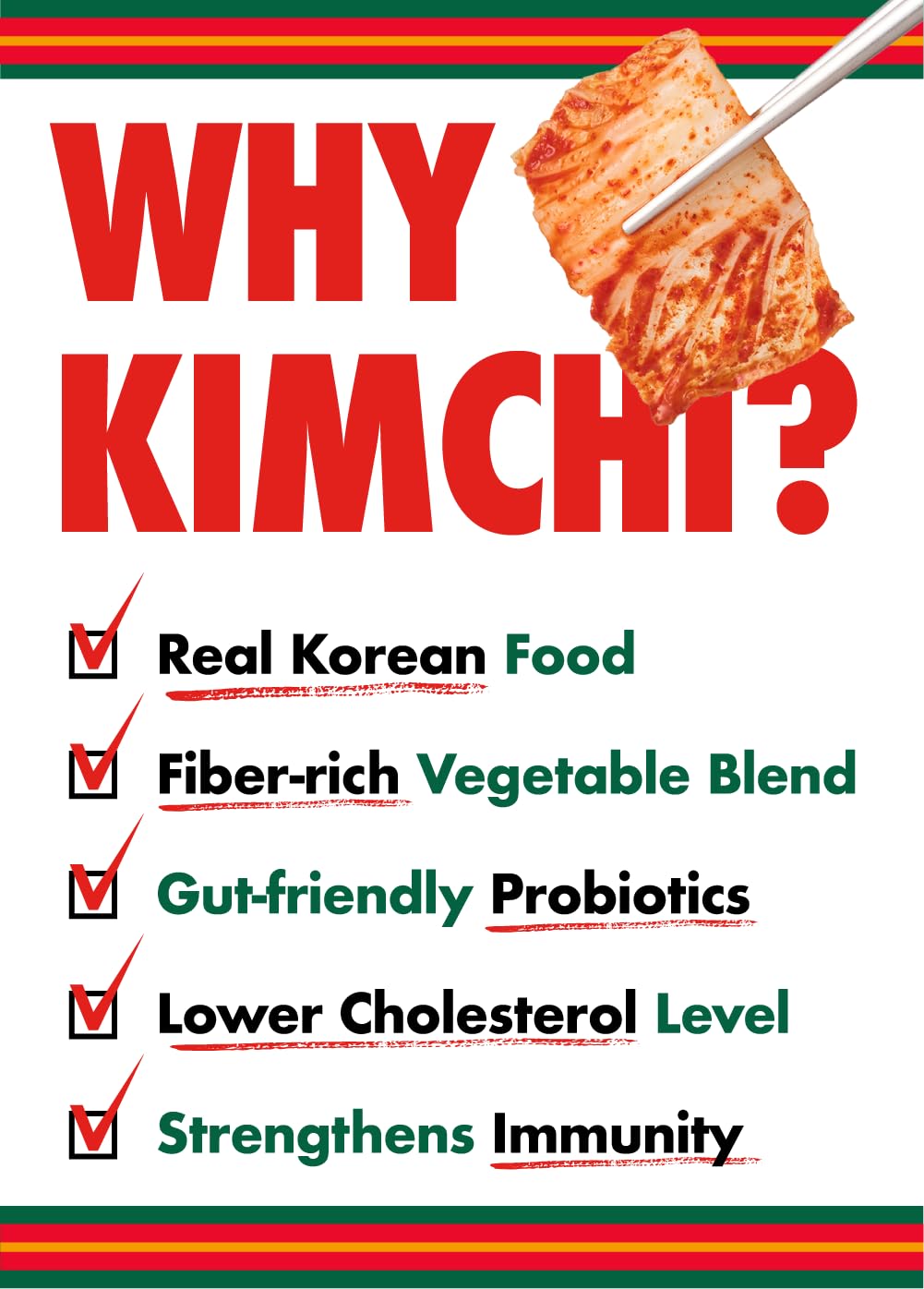 Calle coreana Kimchi enlatado de halmoni coreano (paquete de 12 ...