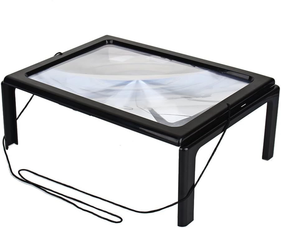 Amazon.com: Reading Magnifier,3X Magnifier Glass Reading Portable ...