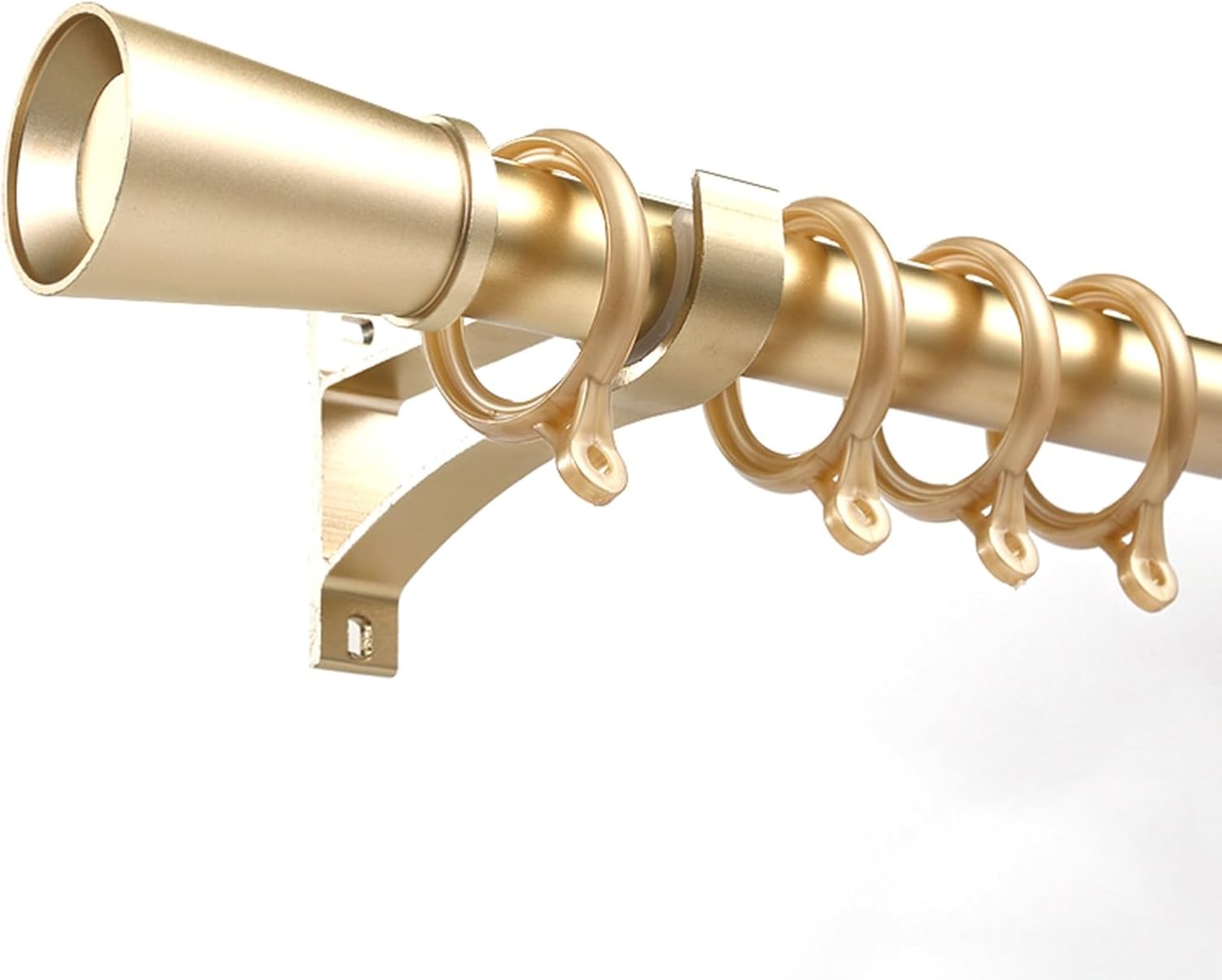 Amazon.com: SBCC Silent Curtain Rod, Aluminum Alloy Curtain Track ...