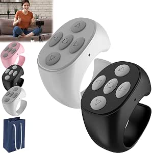 Amazon.com: Bluetooth Fingertip Remote Control Ring - Wireless ...