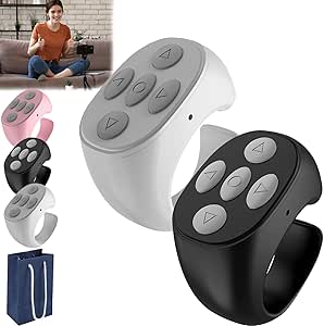 Amazon.com: Bluetooth Fingertip Remote Control Ring - Wireless ...