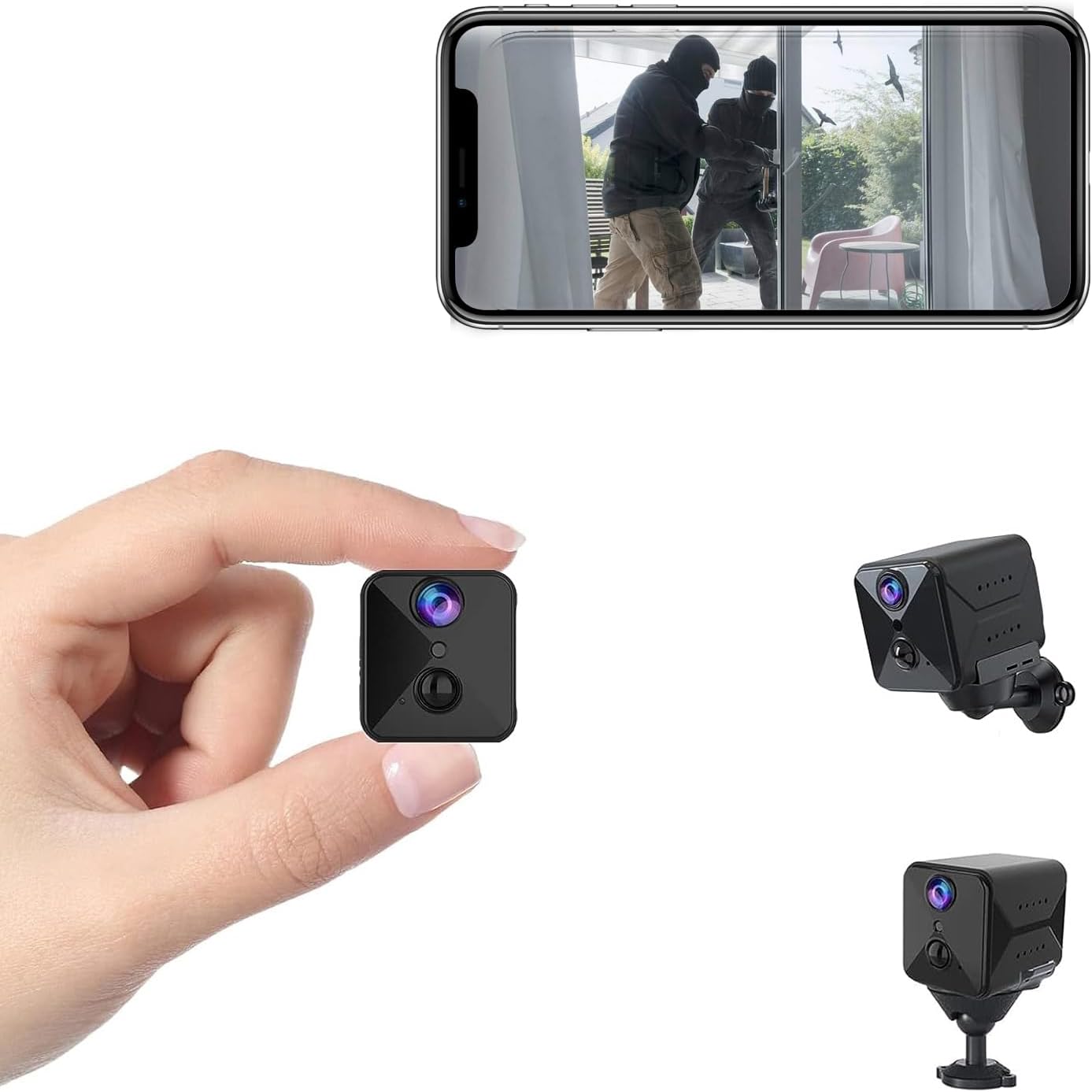 Amazon.com : Shalapovar Hidden Camera with Audio/Video,Mini Wireless ...
