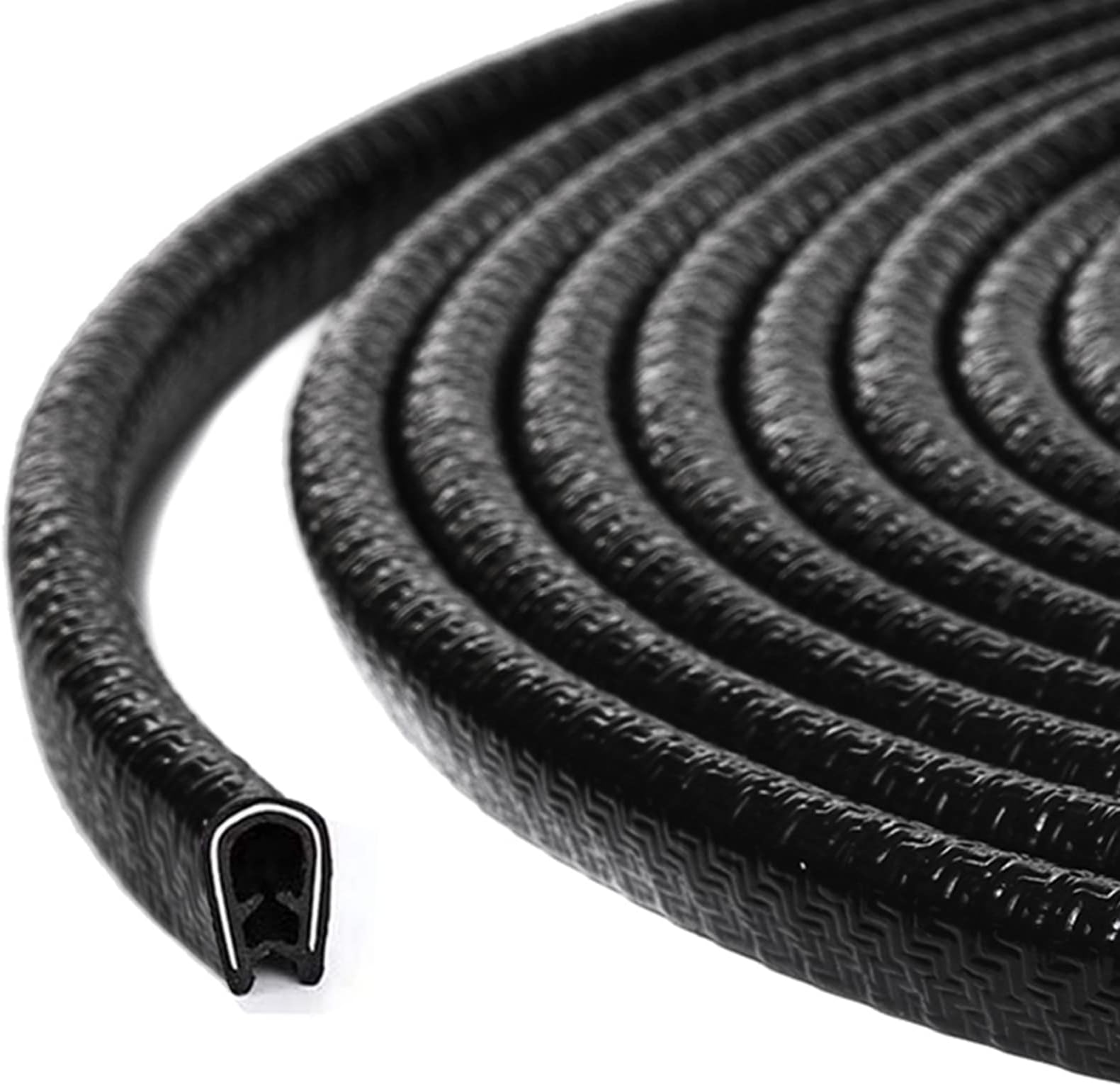 Amazon.com: Tintvent 32Ft Car Door Edge Guards Black Universal Rubber ...