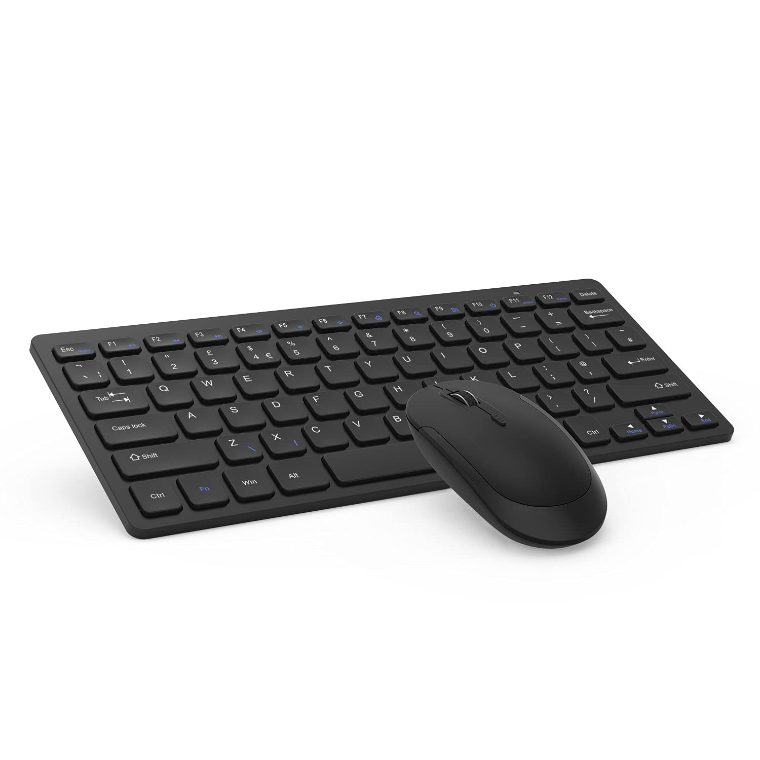 Buy Small Keyboard and Mouse Set, Portable 2.4G Wireless Keyboard Mouse ...