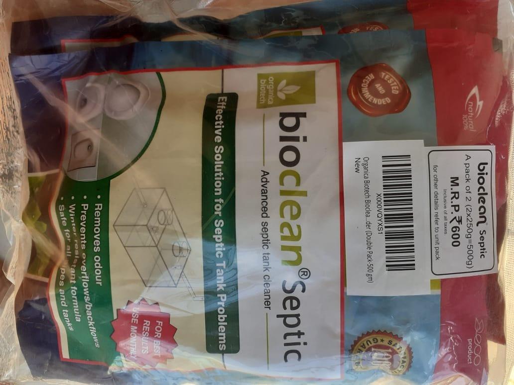 Bioclean Septic Tank Cleaner Powder | Reduces sludge build-up|Odour ...