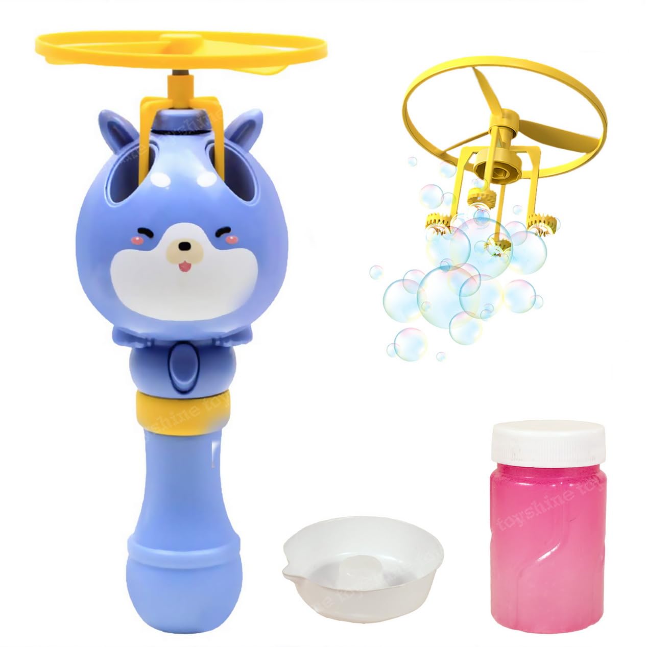 Buy Toyshine Cute Dragonfly Portable Handheld Bubble Blaster Wand for ...