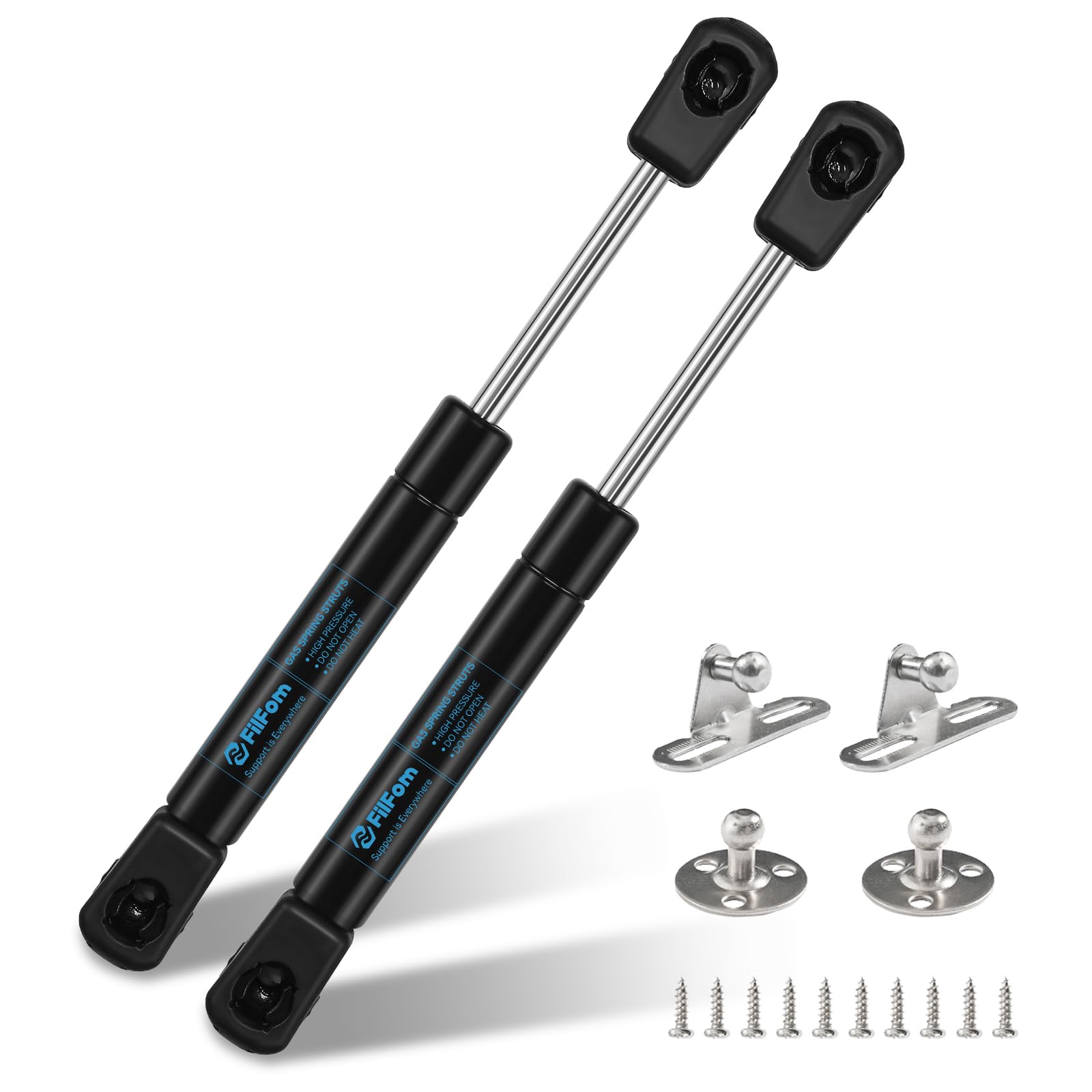 Amazon.com: FILFom 7 Inch Gas Struts Shocks 18Lb/80N, Gas Props Spring ...