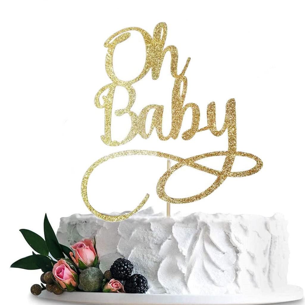 Gold Glitter Baby Shower Girl Baby Shower Template Gold Glitter Stock