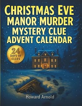 Amazon.com: Christmas Eve Manor Murder Mystery Clue Advent Calendar ...