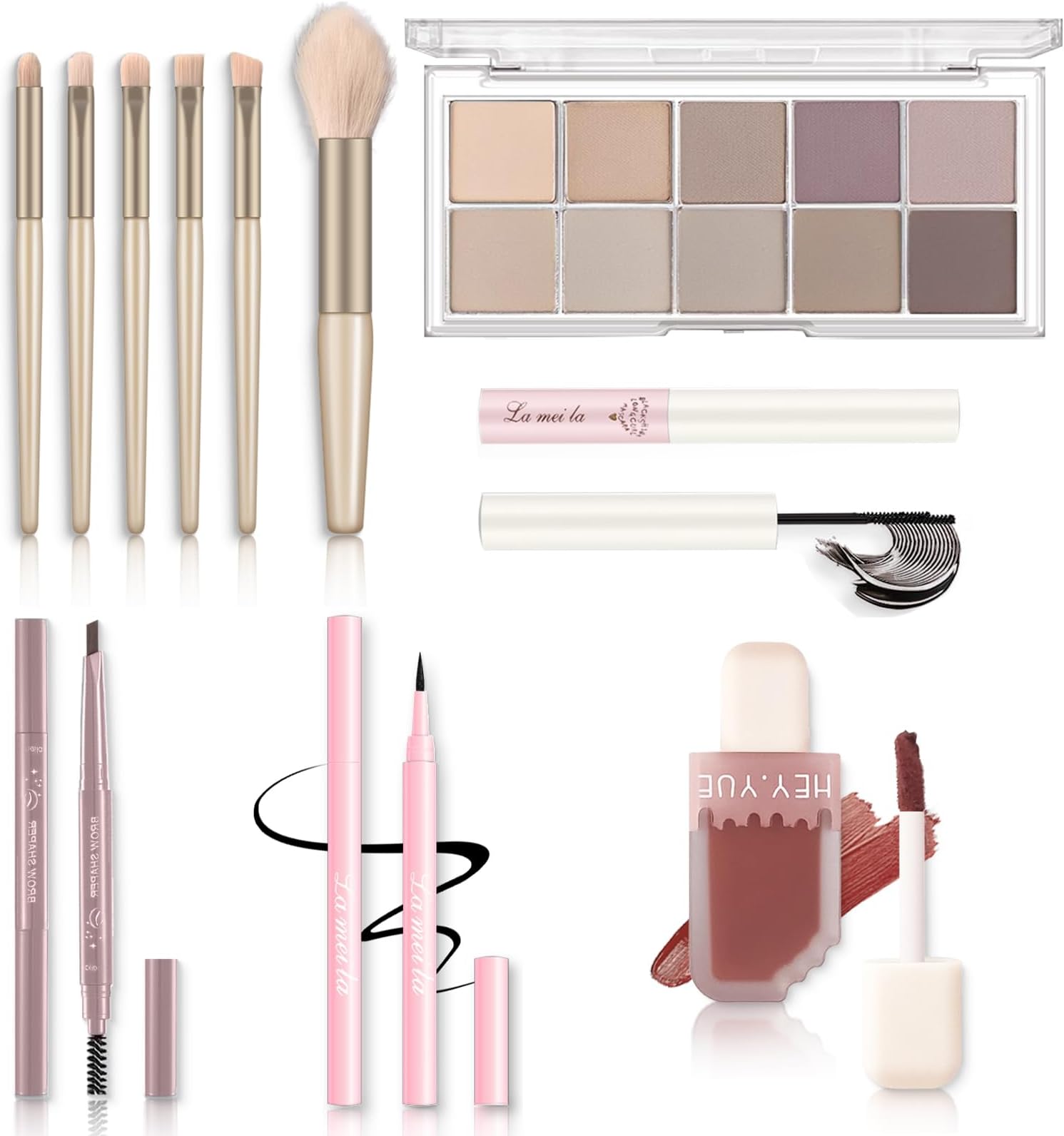 Amazon.com : All in One Makeup Kit Full Kit Multipurpose Essential with ...