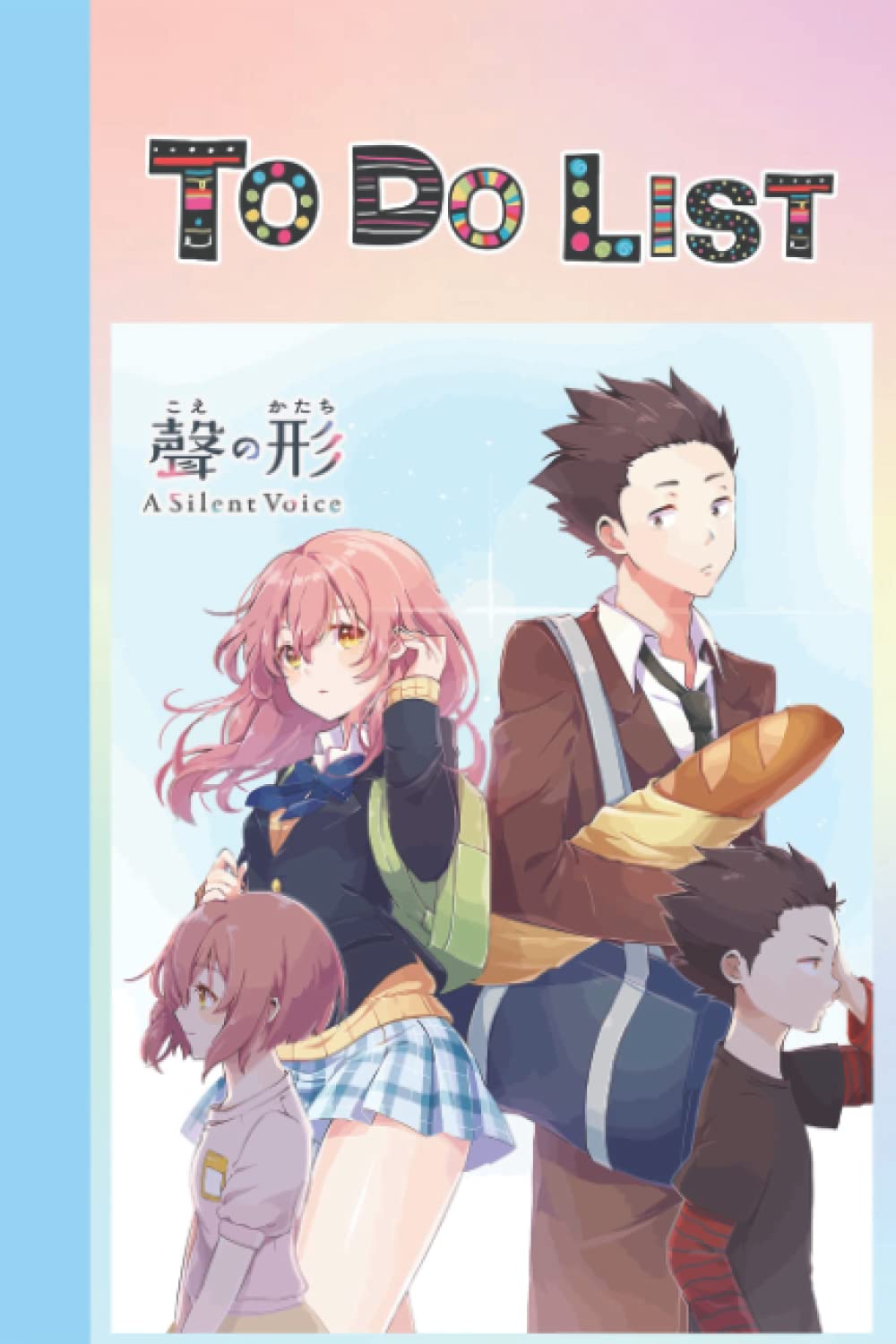 Buy A Silent Voice To Do List Book Koe no Katachi Manga Anime Merch: A ...