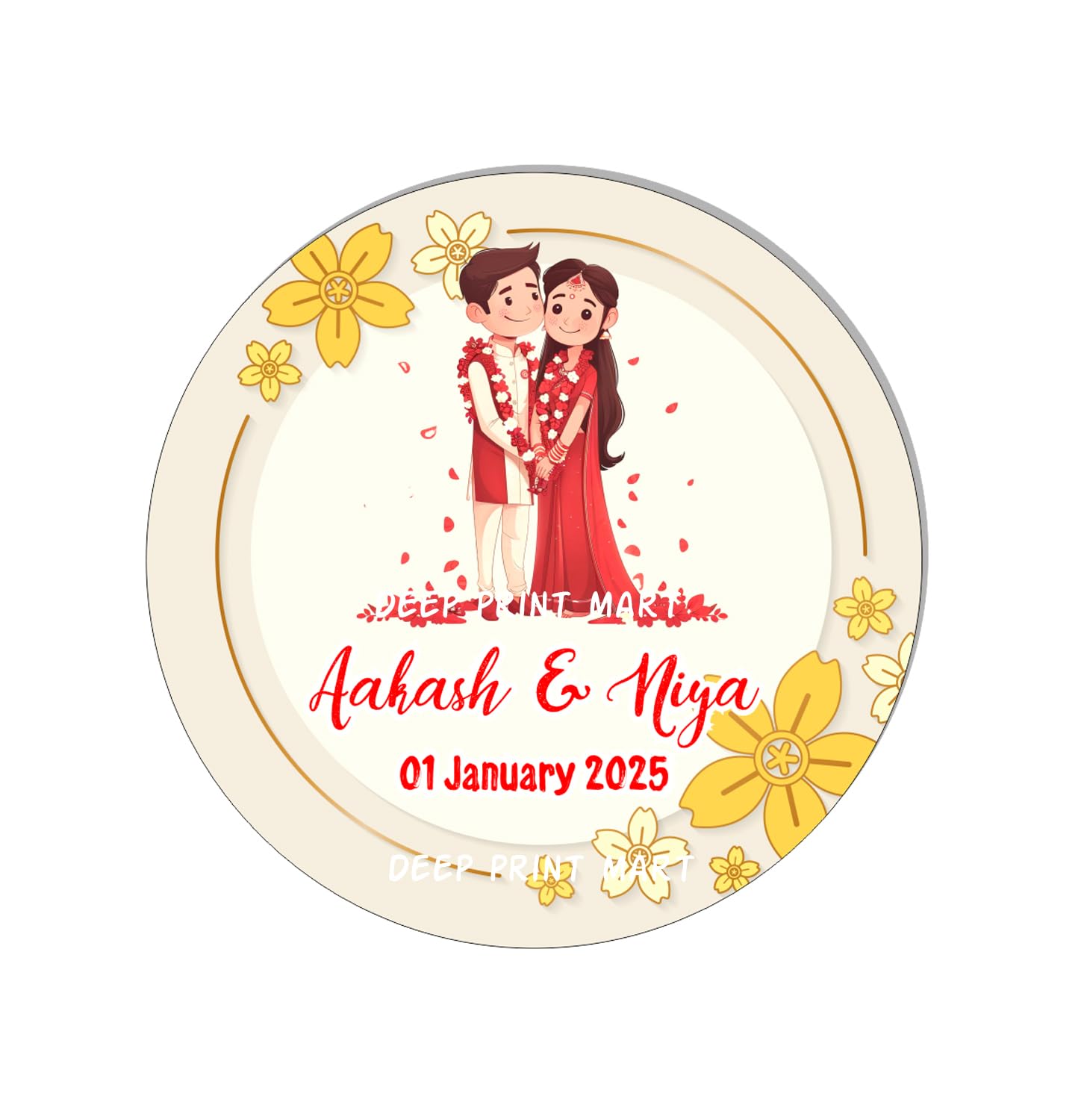Wedding sticker design 60 photos - Astyledwedding.com