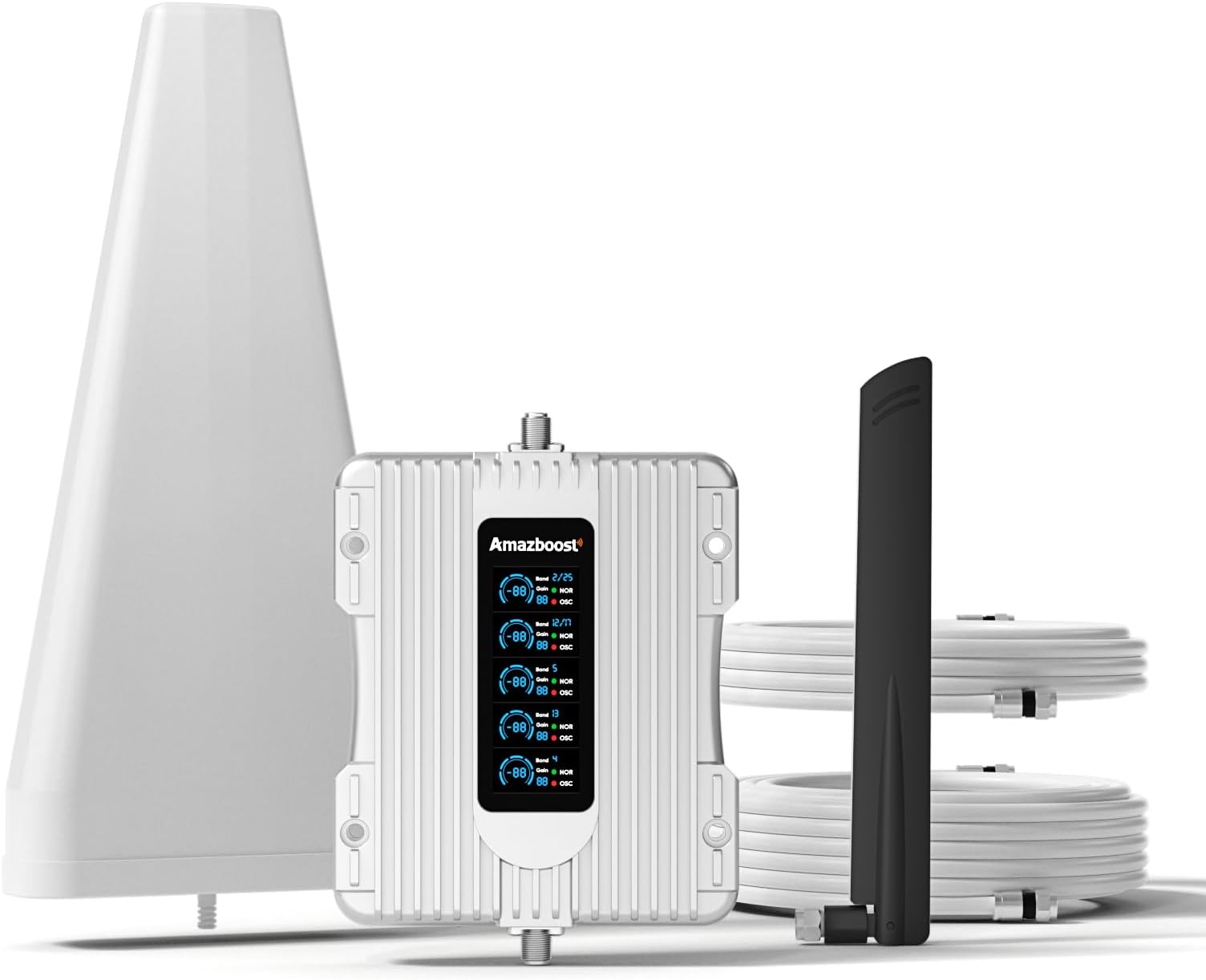 Amazon.com: Amazboost Cell Phone Booster with LCD Display, Cell Phone ...