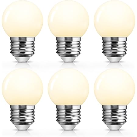 Globe LED Low Watt Light Bulbs, 1W Equivalent 15 watt Soft White 3000K ...