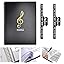 ADERTOS Dossier de Rangement pour Partitions de Musique A4, 50 ...