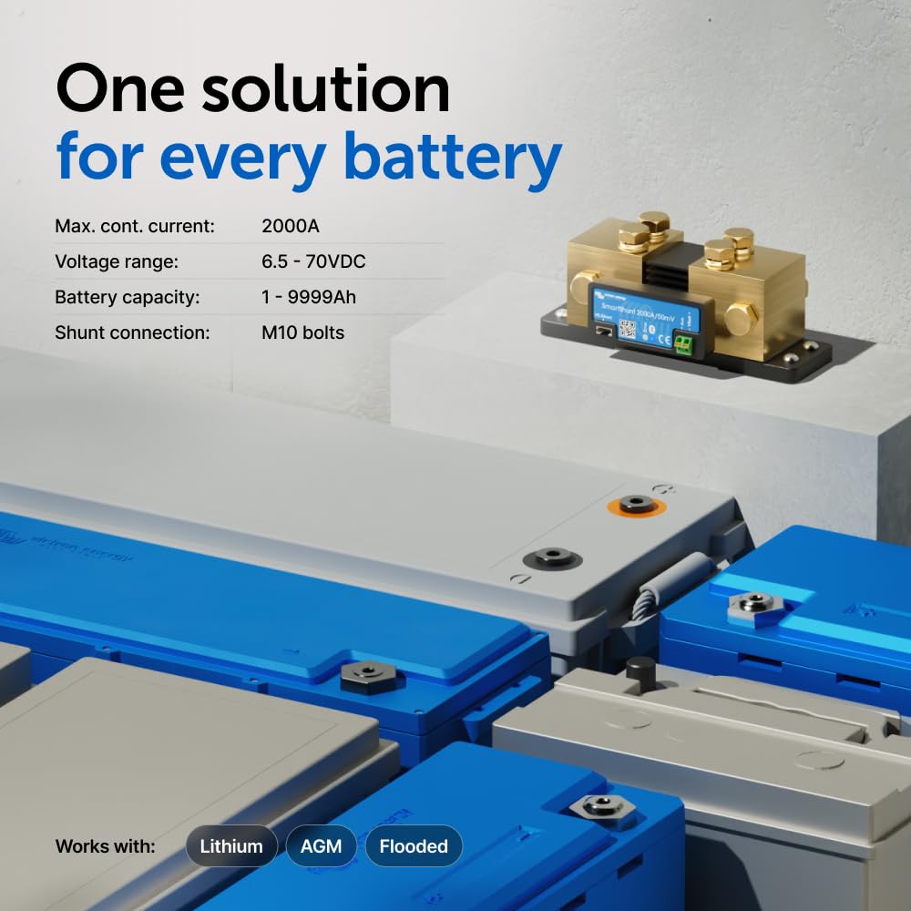 Snapklik.com : Victron Energy SmartShunt Battery Monitor