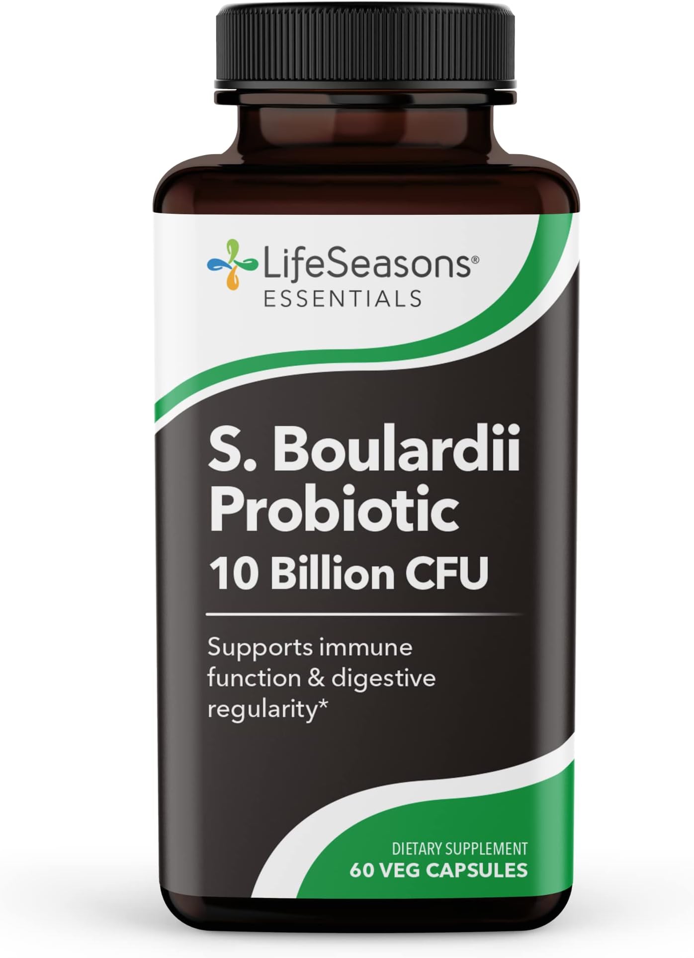 Amazon.com: LifeSeasons Essentials S. Boulardii Probiotic - Supports ...
