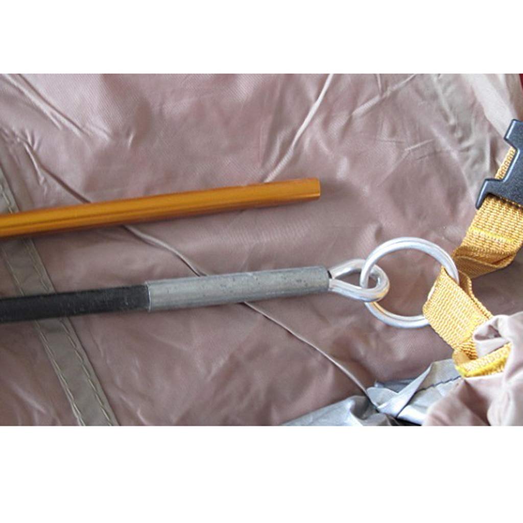 CALANDIS® Aluminum Alloy Awning Tent Pole Rings with 2 Pins Camping ...