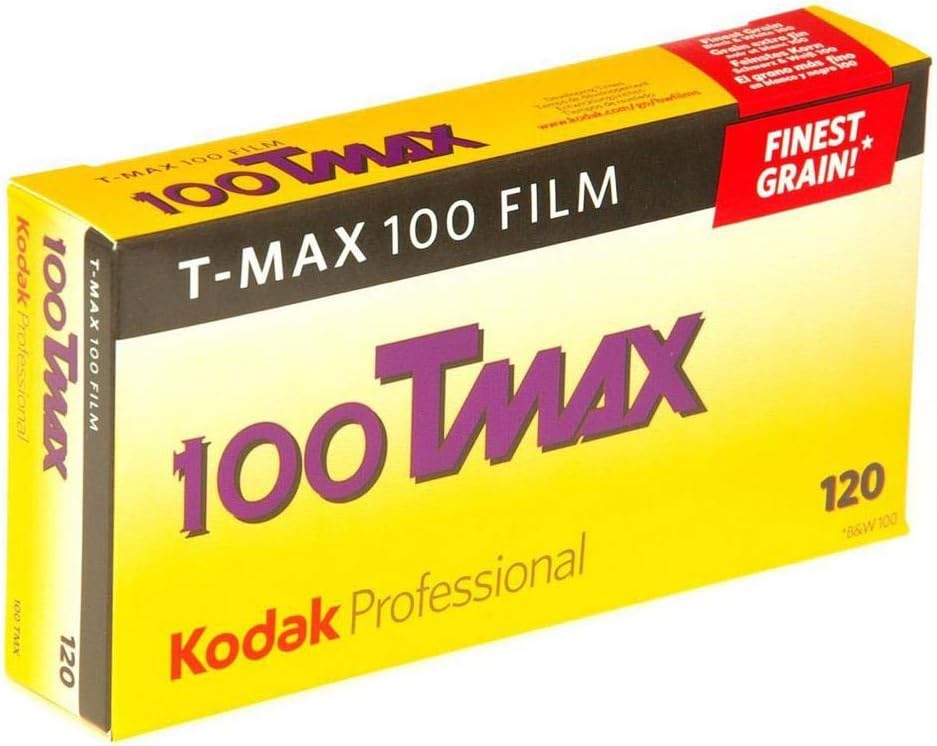 Kodak T-MAX TMX 100 B&W 120x5, Color, Pack of/Paquete de 1 : Amazon.com ...