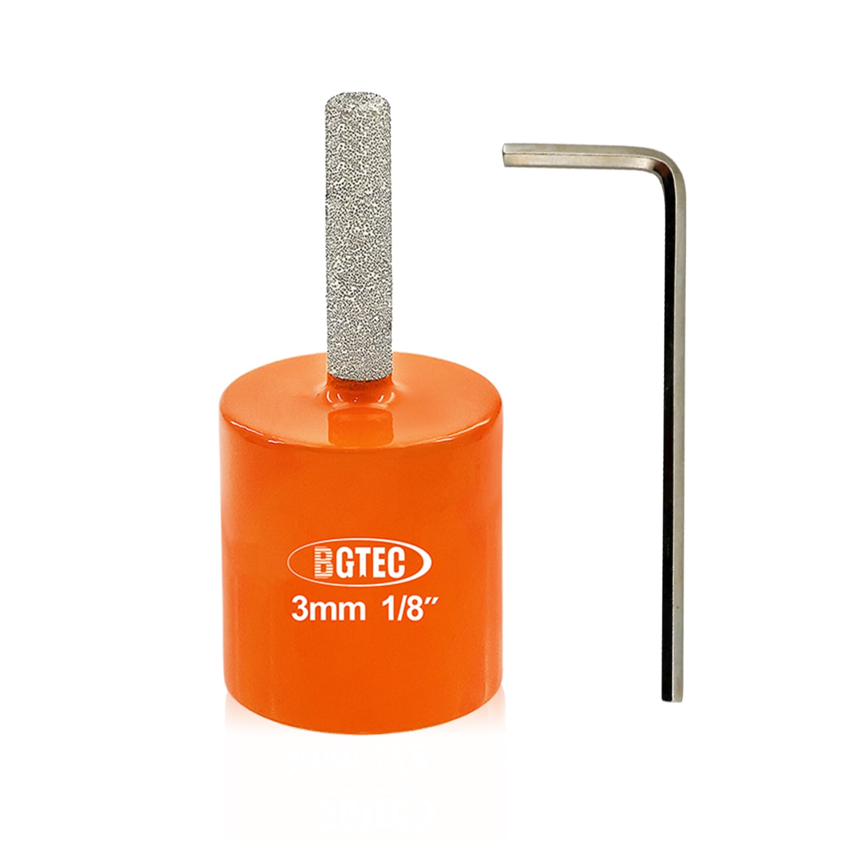 Snapklik.com : BGTEC Stained Glass Diamond Grinder Bit Head Tools 1/8 ...