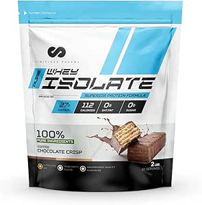 Limitless Pharma Pure Whey Isolate | High Protein Whey Isolate Powder ...