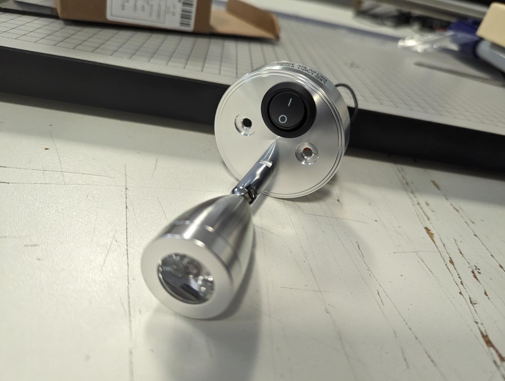 LED Spot Reading Light, 12V 3W RV Interior Light, 2 Pack 180° Rotate ...