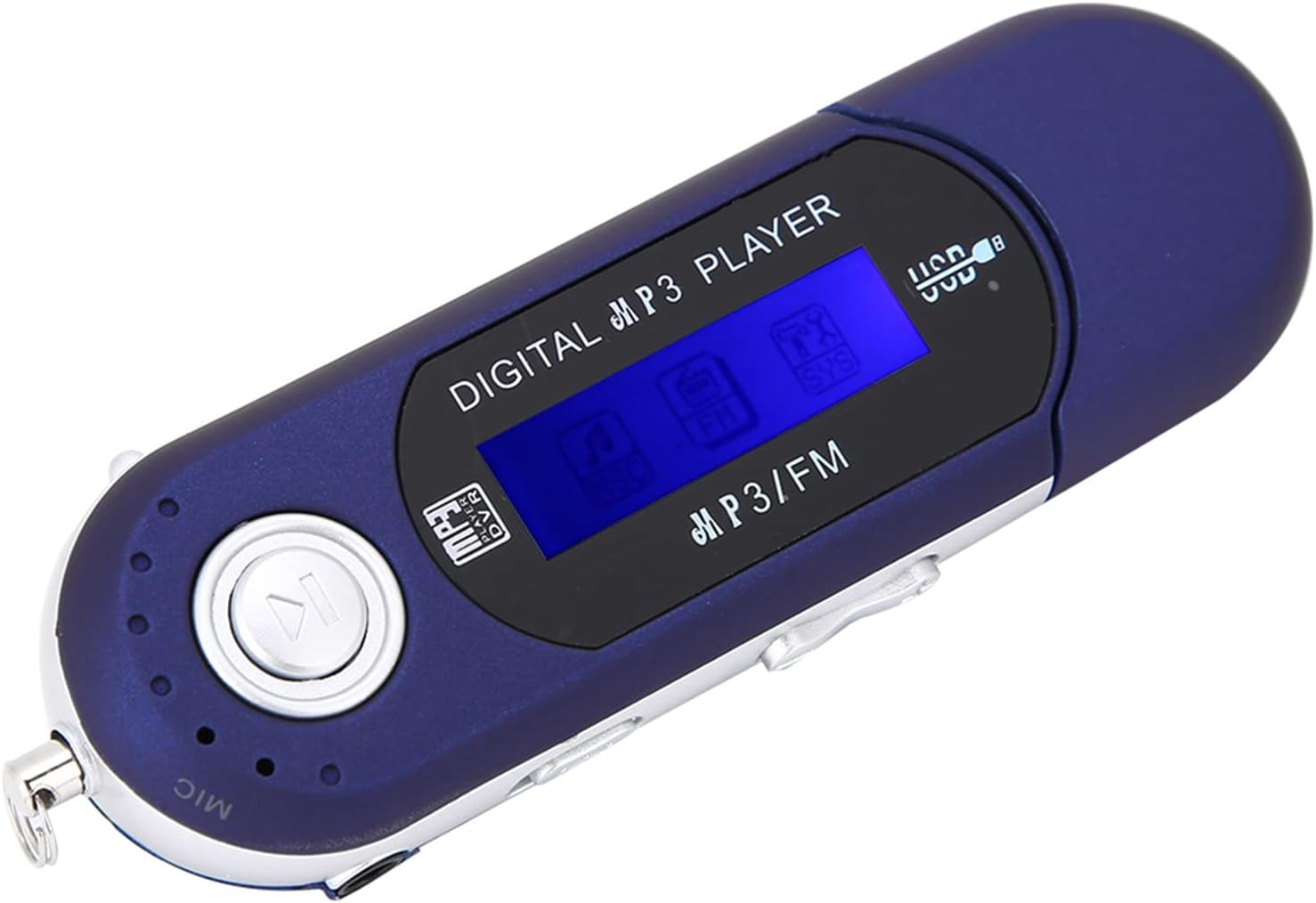 Yosooo Reproductores de MP3, Reproductor de música MP3 USB portátil con ...