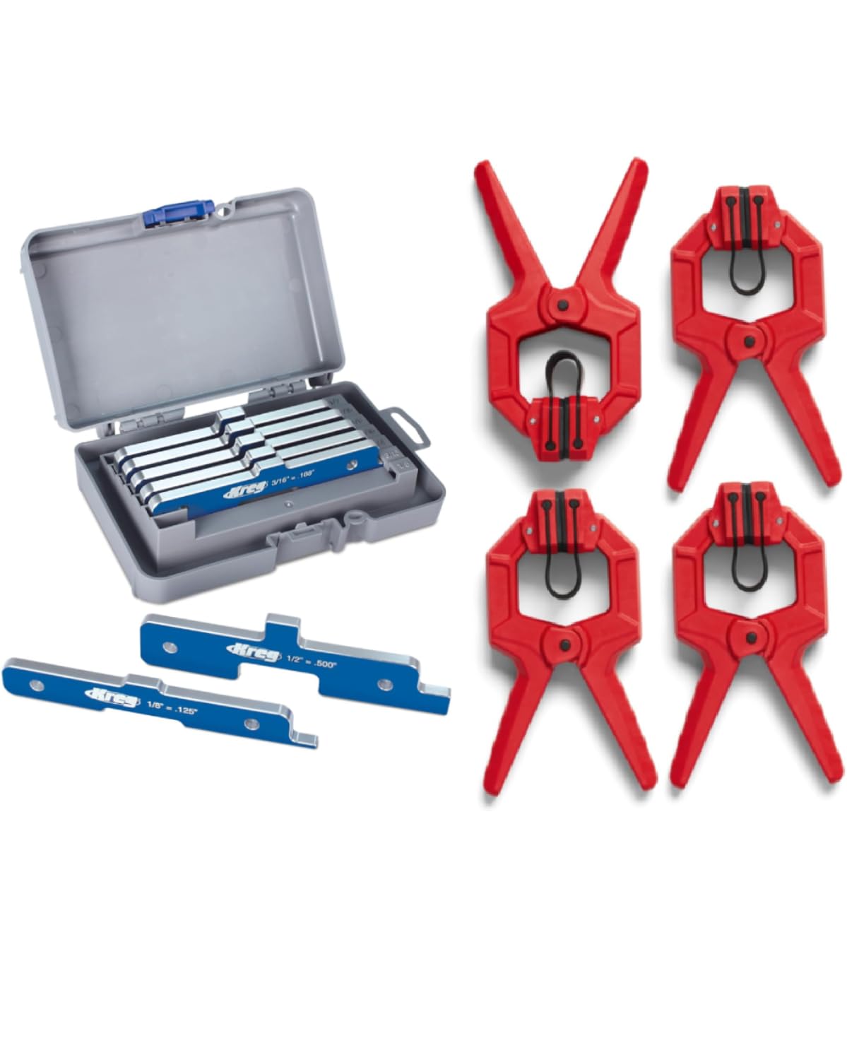 Kreg PRS3400 Precision Router Table Set Up Bars, Set of 7 & Edge Band ...