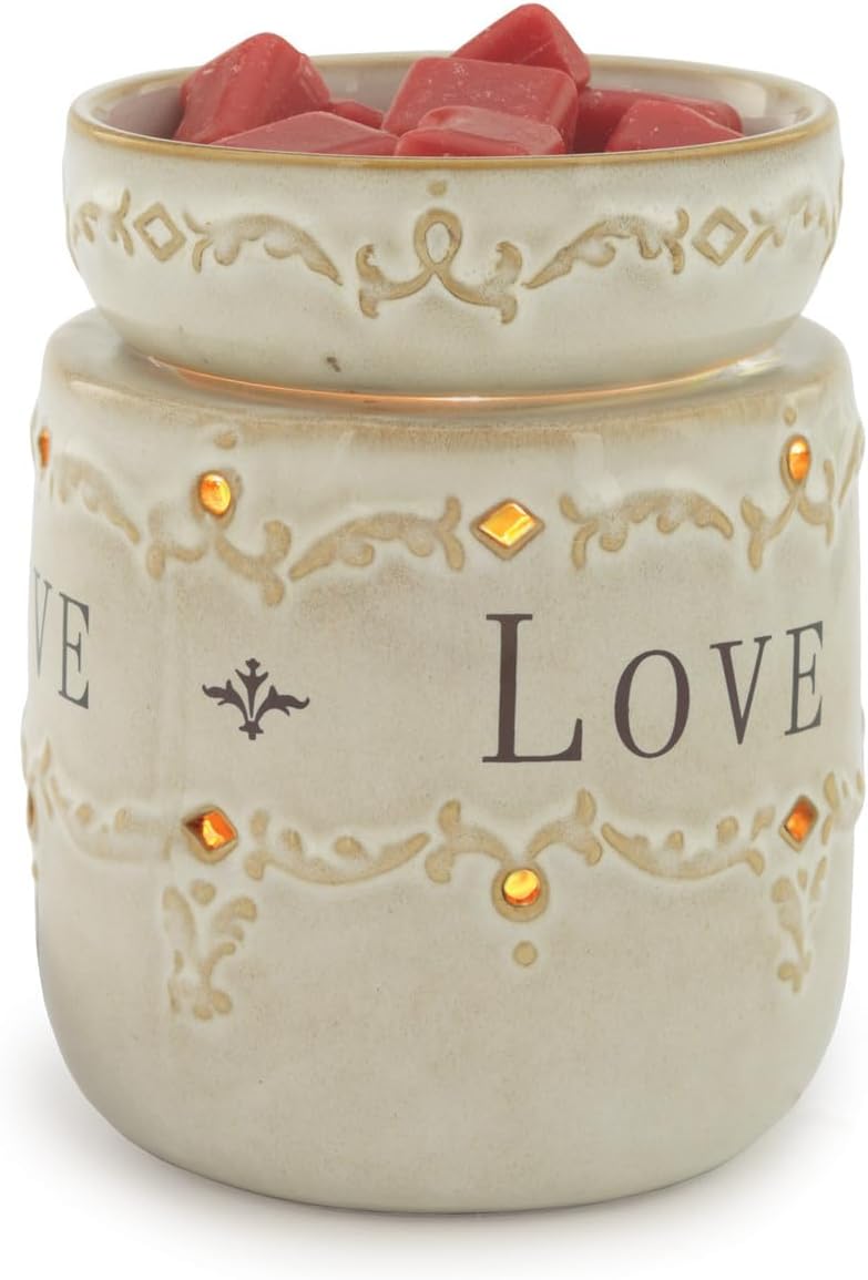 Amazon.com: CANDLE WARMERS ETC. Illumination Fragrance Warmer- Light-Up ...