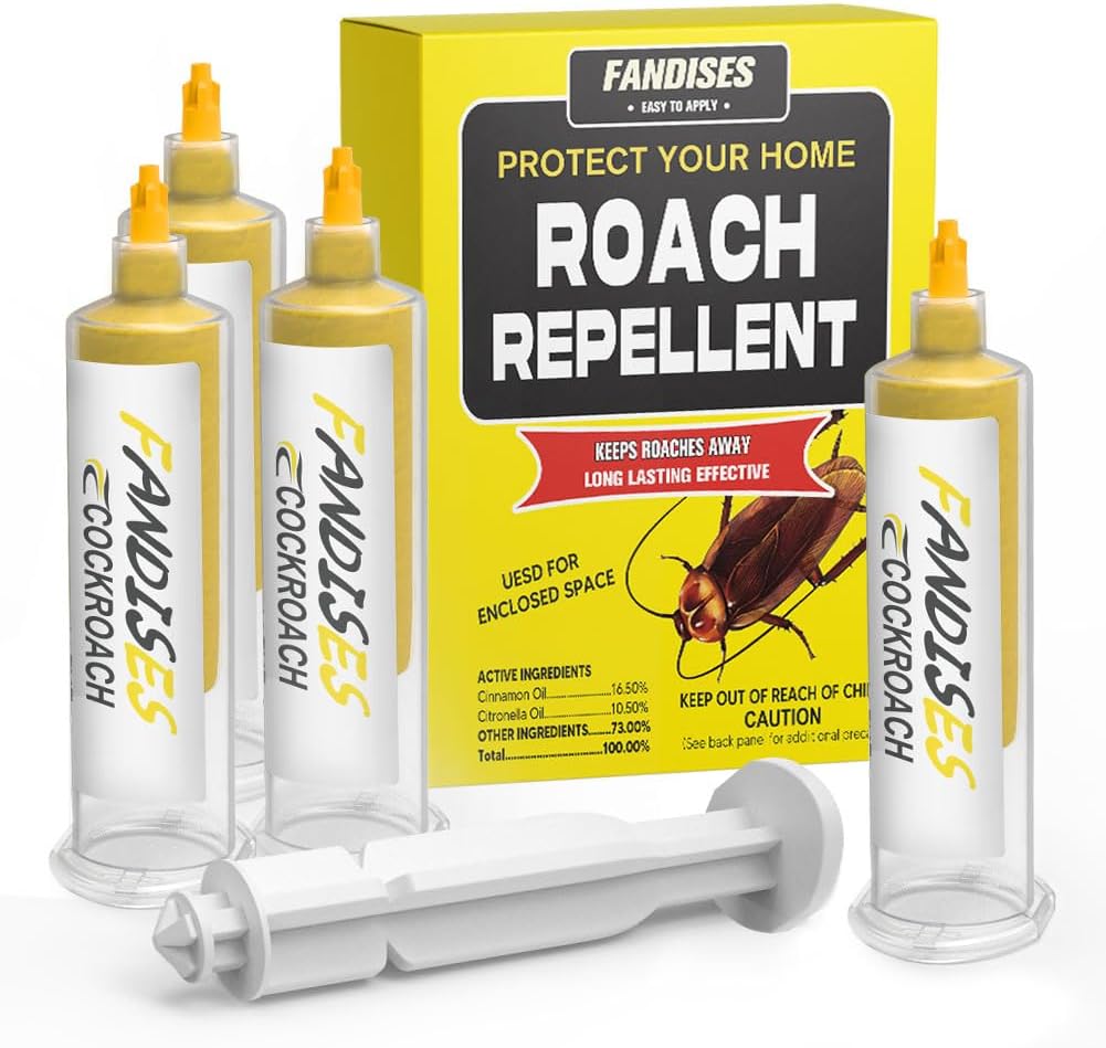 Amazon.com: Cockroach Repellent, Roach Repellent for Indoor and Outdoor ...