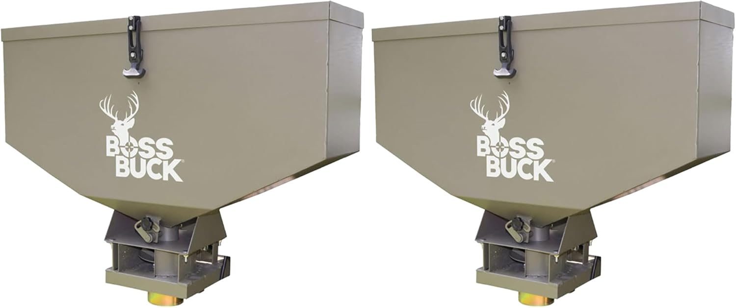 Amazon.com : Boss Buck ATV Spreader with Adjustable Flow Rate, 4 Prong ...