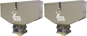 Amazon.com : Boss Buck ATV Spreader with Adjustable Flow Rate, 4 Prong ...