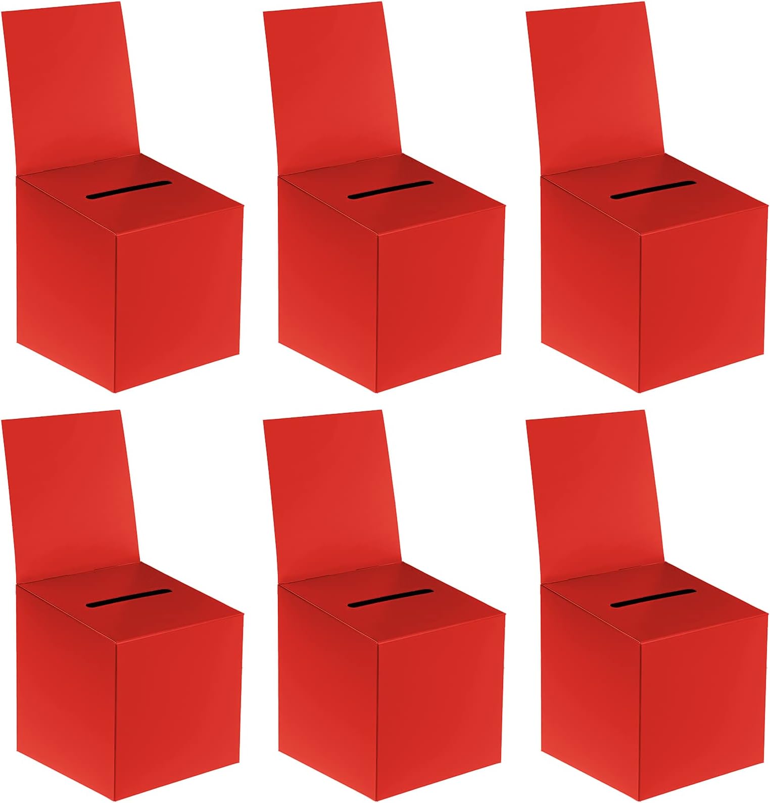 Amazon.com : Raffle Ticket Box Donation Collection Ballot Box Reusable ...