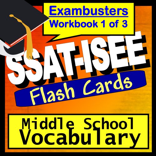 SSAT-ISEE Test Prep Essential Vocabulary Review Flashcards--SSAT-ISEE ...