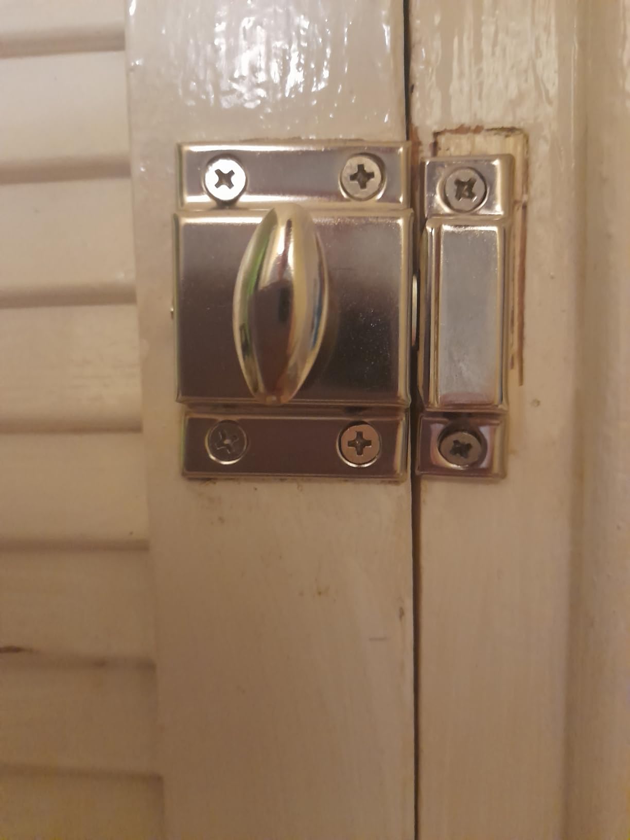 Cupboard Cabinet Wardrobe Catch Latch Nickel Plated Lock - 54mm x54mm ...