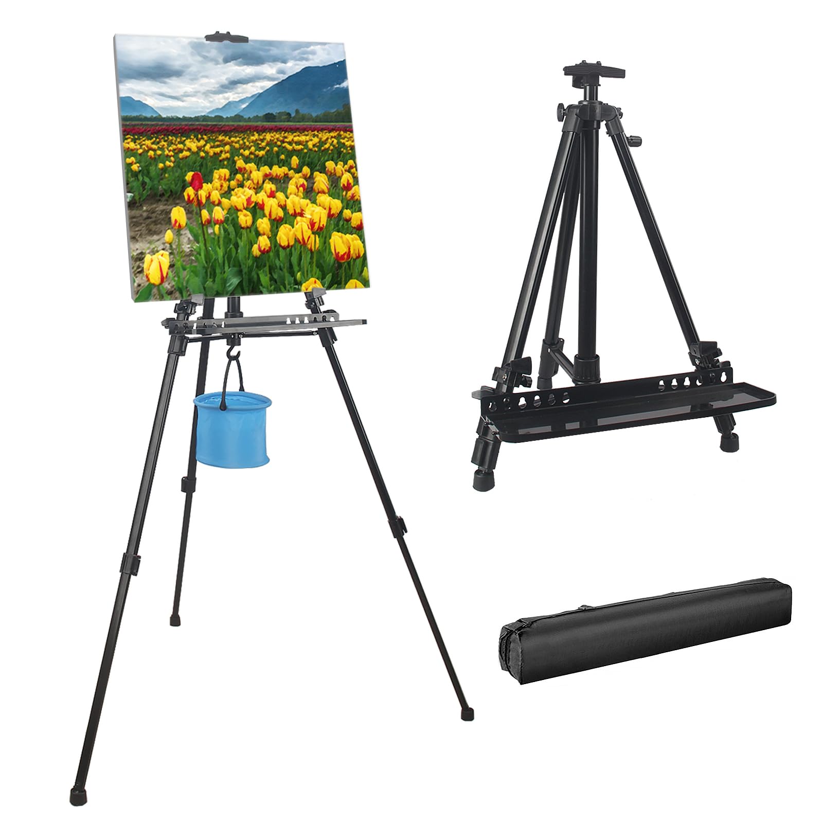 Amazon.com: YDisplay Artist Easel Stand for Painting with Organizer ...