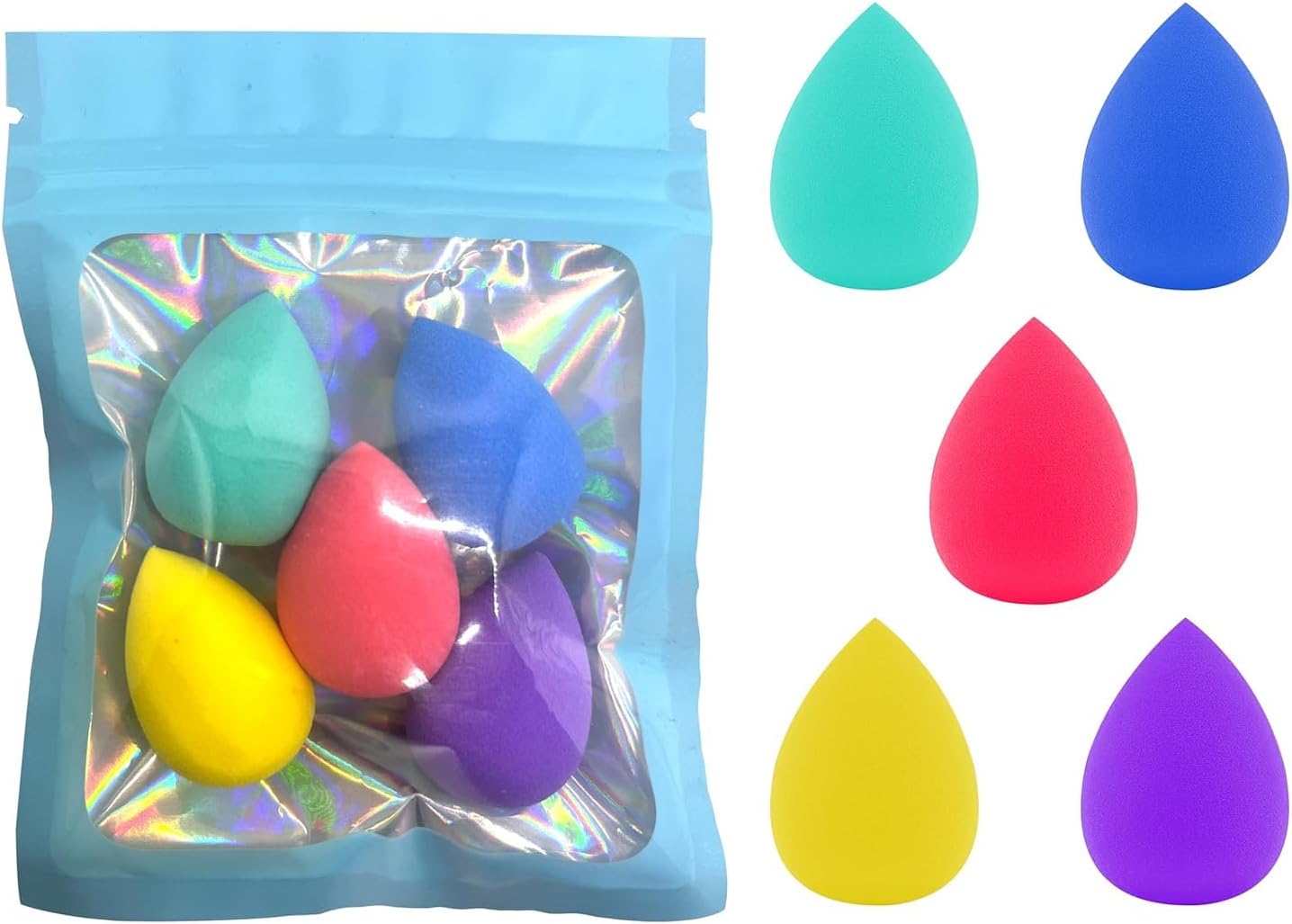 Amazon.com : AOA STUDIO Collection MiNi Makeup Sponge Set Blender Latex ...