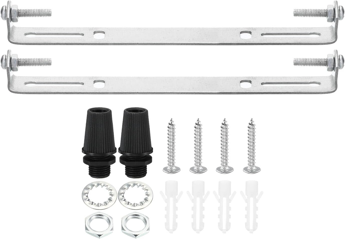 PATIKIL 180mm Ceiling Light Plate Kit, 2 Set Light Fixture Mounting ...