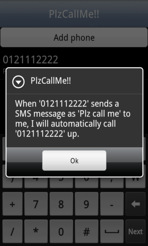 Please Call Me! - App on Amazon Appstore