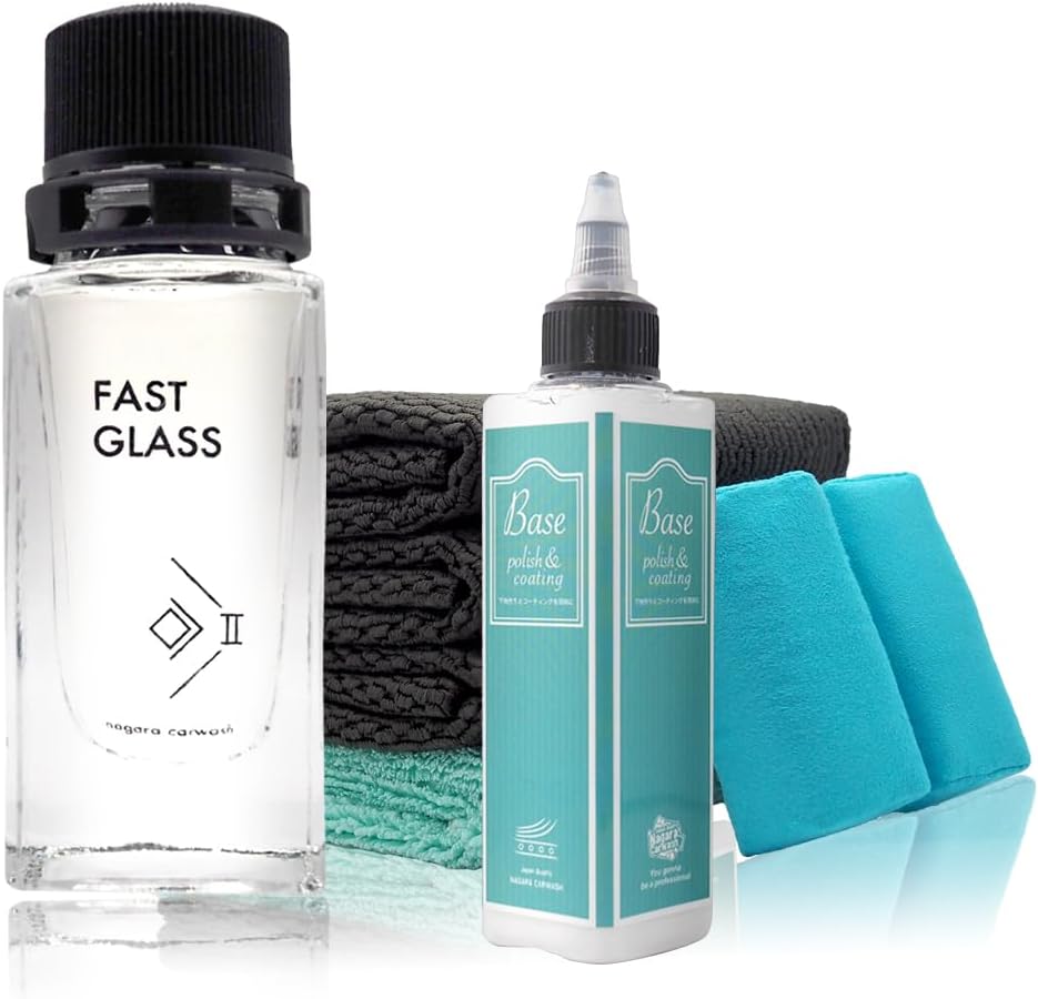 Amazon.co.jp: 【ながら洗車】DeepBase 120ml ポーチセット『 頑固な水シミや小傷が取れない時の最後の砦 』 ウォータースポット コーティング剤 車 イオンデポジット ...