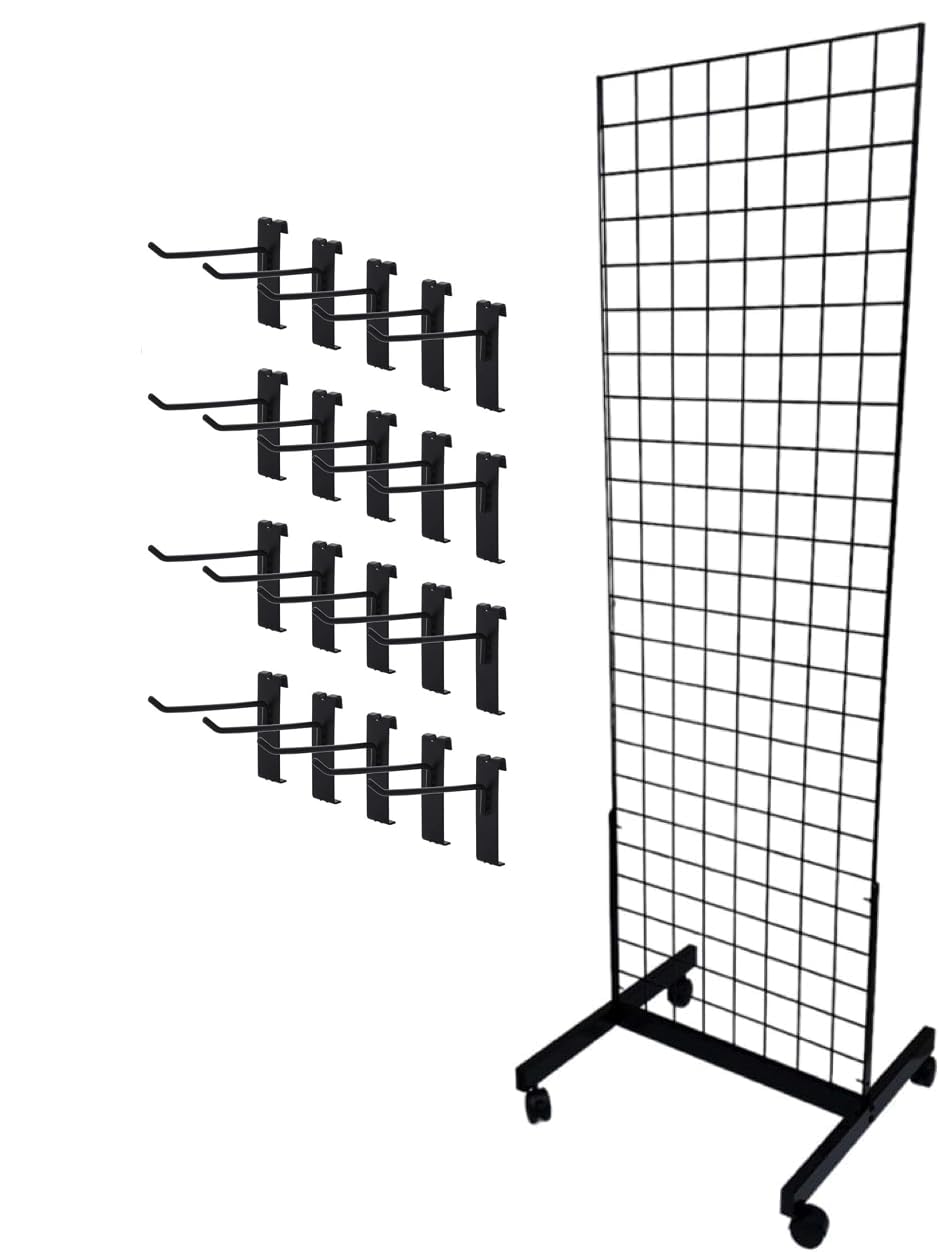 Amazon.com: Only Hangers Black 2' x 6' Heavy Duty Commercial Grade ...