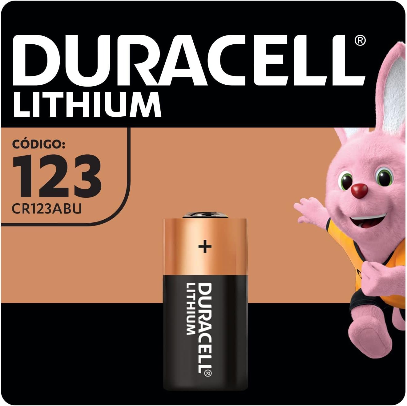 Duracell High Power Lithium 123 Battery 3V (Pack of 1) [Duralock ...