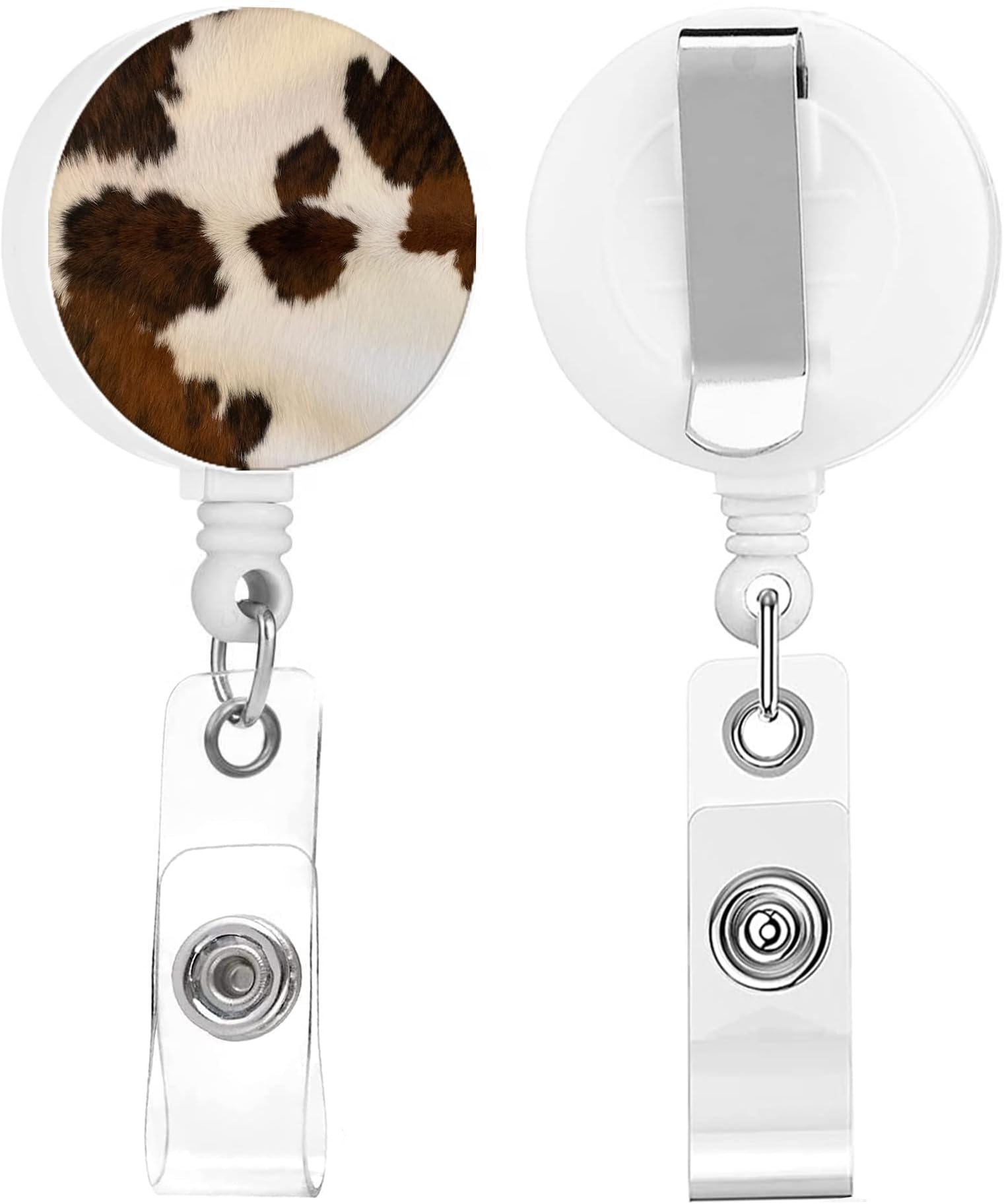 Amazon.com : TPOAEL Inspirational Quote Pink Retractable Badge Reel ...