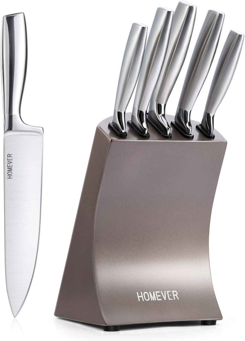 Couteau Cuisine, Ensemble de Couteaux Professionals, 6 Pièces Couteaux ...