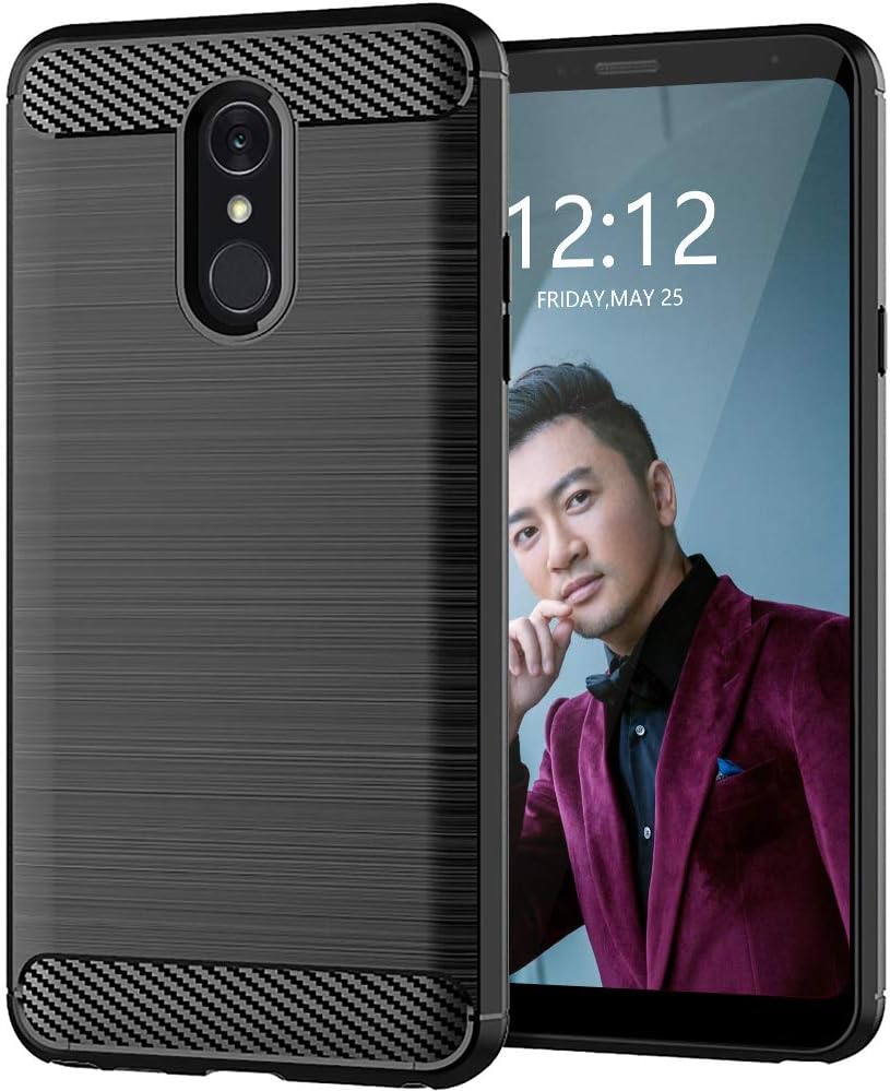 Amazon.com: EGALO Compatible with LG Stylo 4 Black Case,LG Q Stylus/LG ...