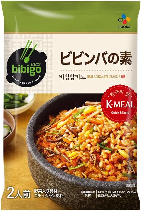 Amazon | bibigo ビビゴ ビビンバの素 1個(1個2人前) 簡単調理 ビビンバ | bibigo | 冷凍惣菜 通販